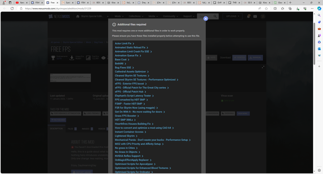 help fsmp-faster hdt-smp - Technical Support - Skyrim: Special Edition ...
