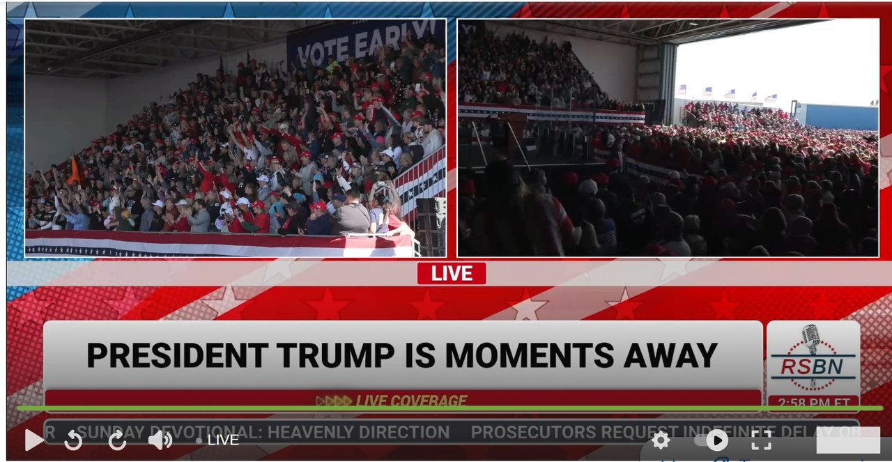LIVE: President Trump Holds a Rally in Juneau, WI – 10/6/24 @ 3:00 PM ET