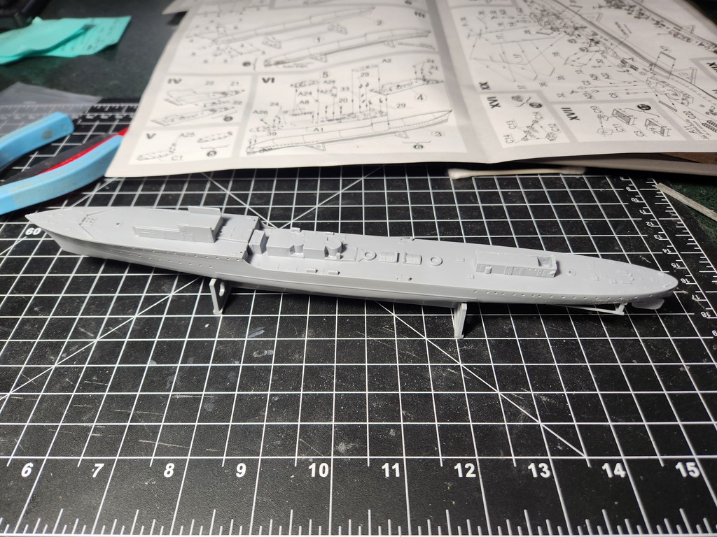 Mirage 1/400 ORP Burza, '44 fit - Work in Progress - Maritime - Britmodeller.com