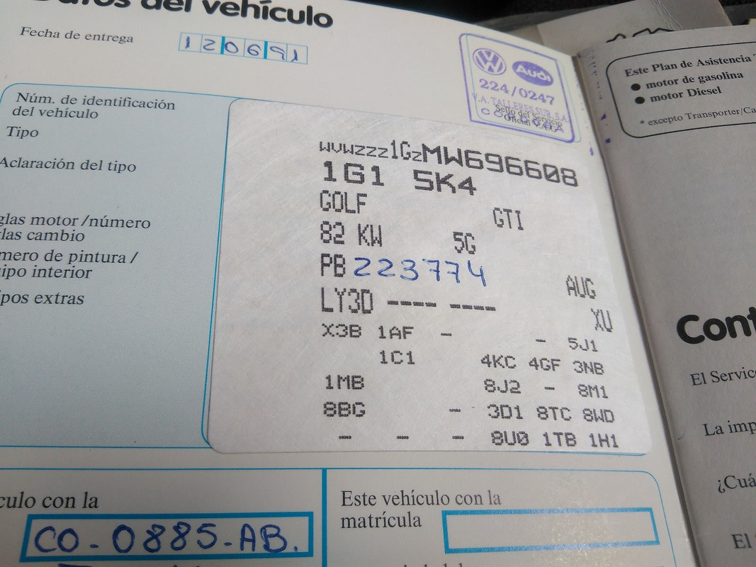 Golf II GTI Klima 2 Hand — Postimages