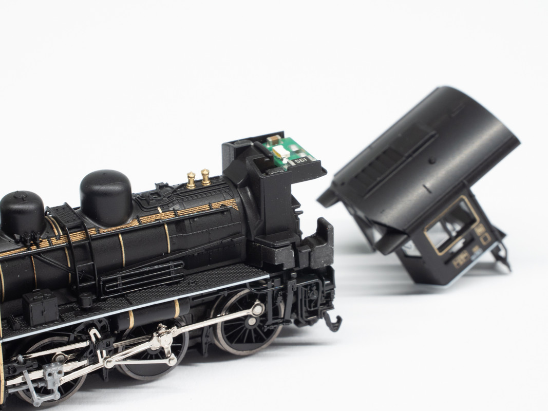 Kato C56-160 steam locomotive + dcc decoder - DCC, Electrical ...