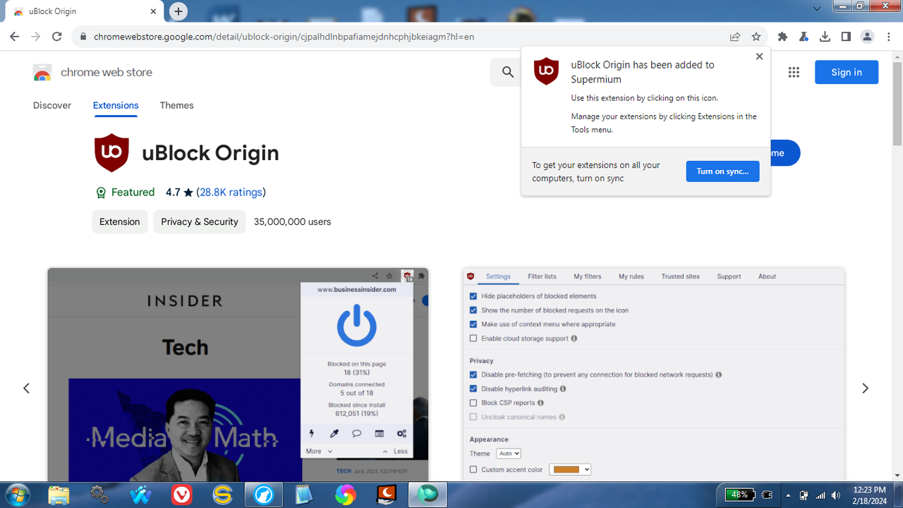 Supermium 121 - Updated Chromium browser for Windows 7 - Windows 7 Forums