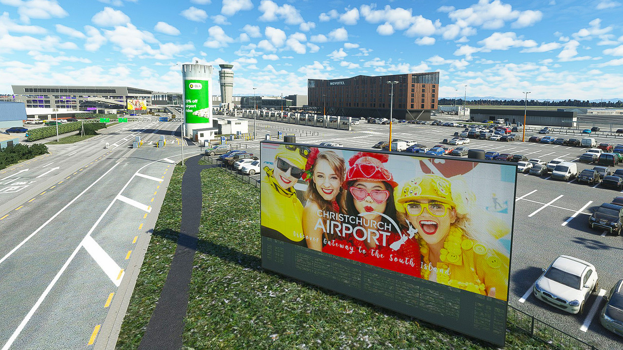 Grand Tour of Christchurch Airport-NZCH - Community Screenshots - Orbx Community and Support Forums