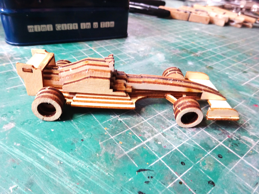 Laser Cut F1 Car - Ready For Inspection - Vehicles - Britmodeller.com