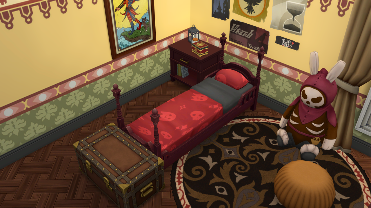 Restful night single bed - The Sims 4 Build / Buy - CurseForge