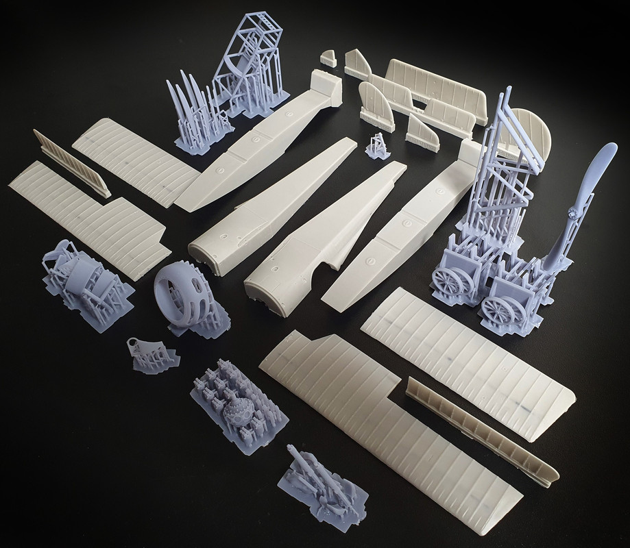 1/32 - Hanriot-Dupont/Macchi HD-1 & HD-2 resin kits by LukGraph ...