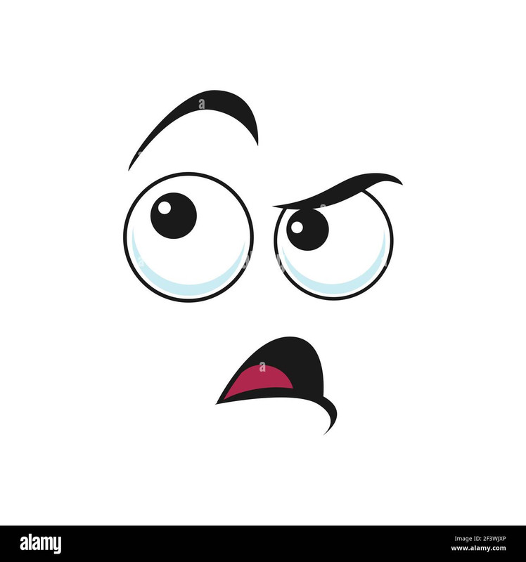 emoticone insidieuse avec icone isolee face perplexe vector est un ...