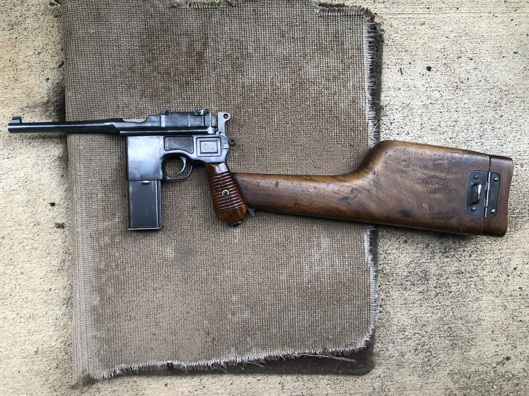 Picked up a Luftwaffe semi auto Mauser 712 "Schnellfeuer" | Jan C ...