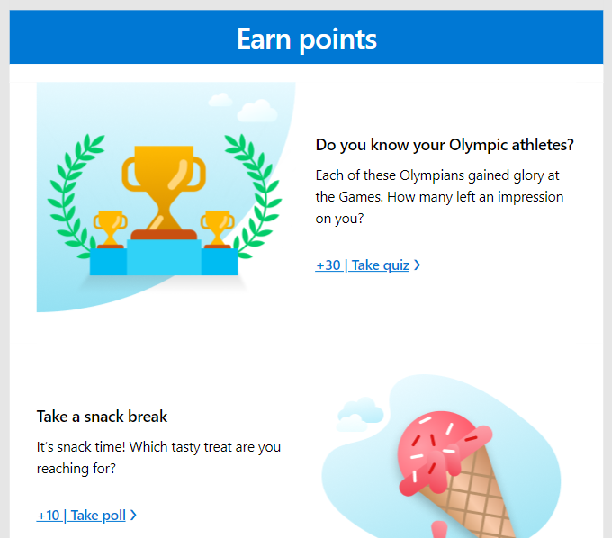 [US] Newsletter Quiz and Poll : r/MicrosoftRewards