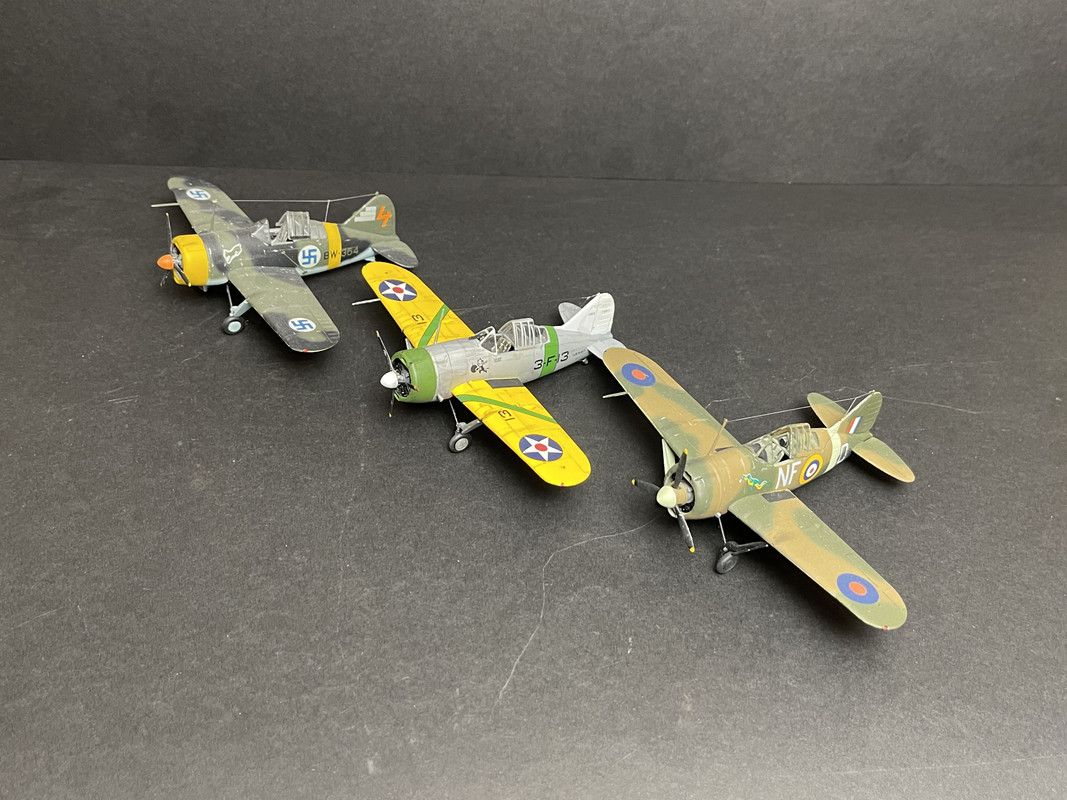 F2A Buffalo “USN Yellow WIng” - Ready for Inspection - Aircraft ...