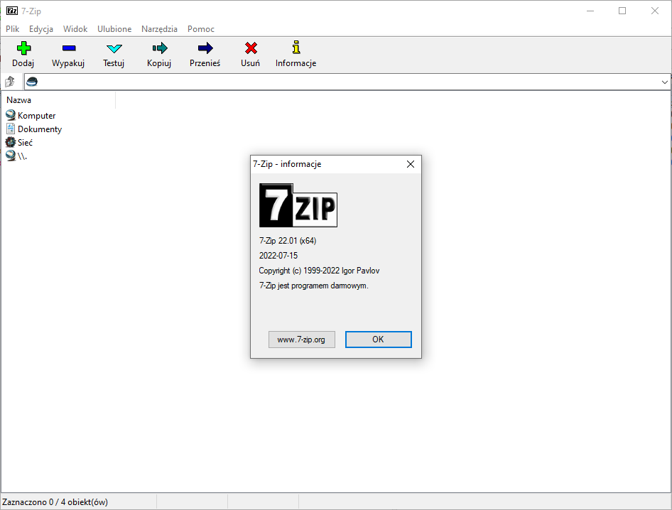 Programy :: 7-Zip 22.01 Final (x32/x64)[PL][Full] + Portable :: Ex ...
