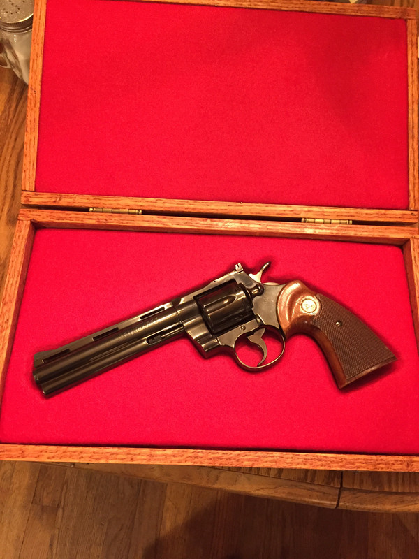 69 Python in its custom built snake house. | Colt Forum