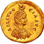 Glosario de monedas romanas. MANUS DEI.