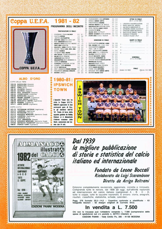 Calciatori 1981 1982 Panini 66 — Postimages