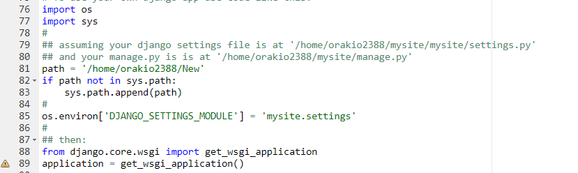 Modulenotfounderror No Module Named Mysite Forums Pythonanywhere