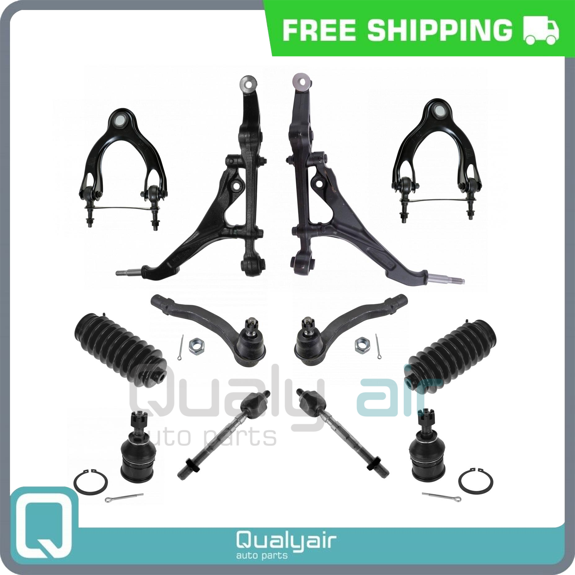 Front Control Arm & Suspension Kit for 98-01 Acura Integra - 12pcs | eBay