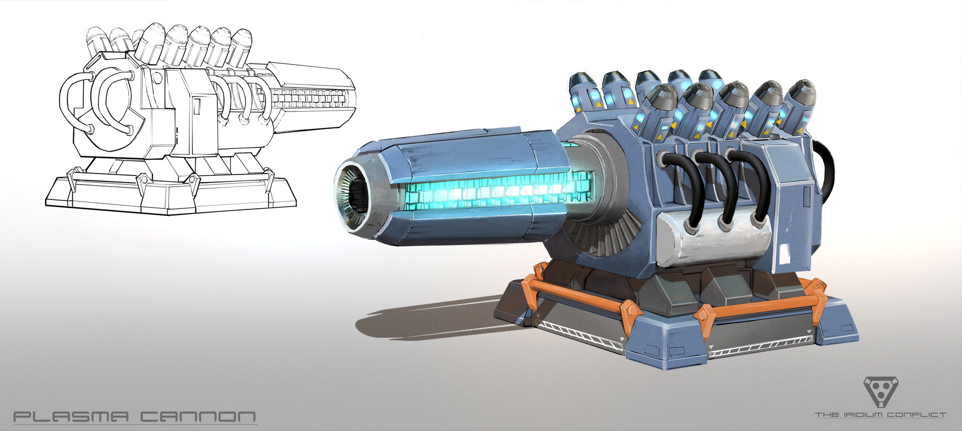 ruedy stacher ruedy stacher concept art science fiction sci fi plamsa cannon — Postimages