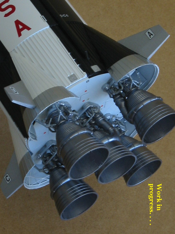 Apollo Saturn V - Work In Progress - SF & RealSpace - Britmodeller.com