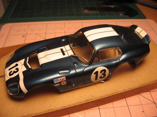 Revell Monogram Cobra Daytona coupe - re-chassied | SlotForum