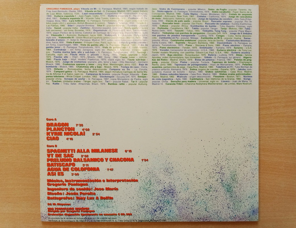 let's talk about our pressing of ALVEAR (Led Zep, AC / DC, CCR, Young ...