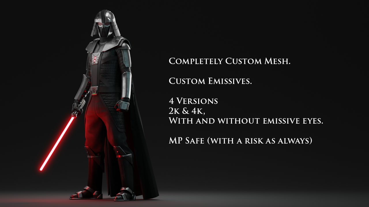 David Villegas' Vader Redesign at Star Wars: Battlefront II (2017 ...