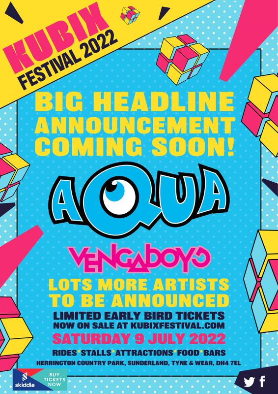 Kubix Festival announces Aqua as headliner for 2022 | Skiddle