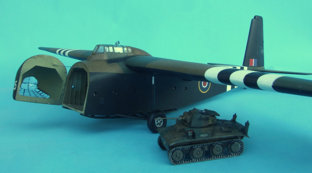 1/72nd GAL Hamilcar & Tetrarch tank, D-Day 1944.... Planet Models Resin ...