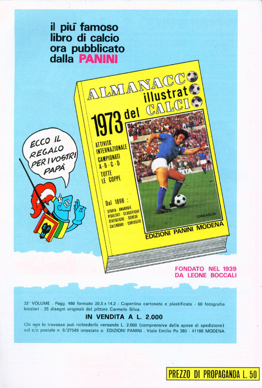 Album Panini Calciatori 1972 1973 68 — Postimages