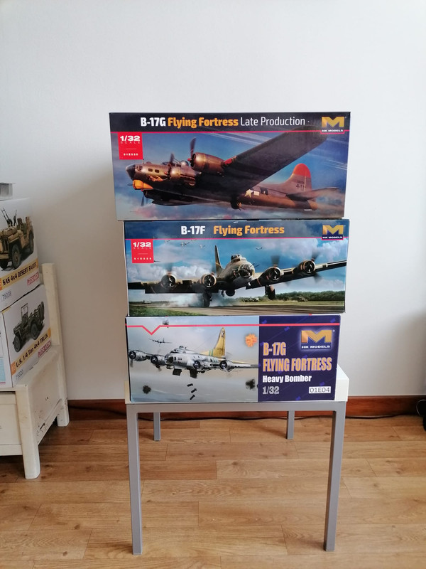 Updated B17 1/32 - Works in Progress - Large Scale Planes