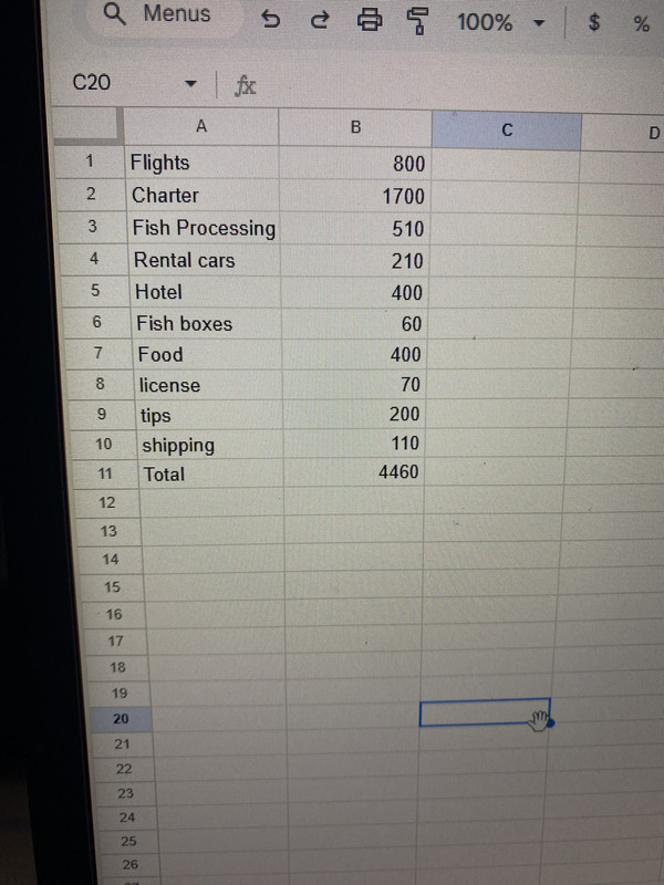 Cod, $25.00 Per Pound - 24hourcampfire