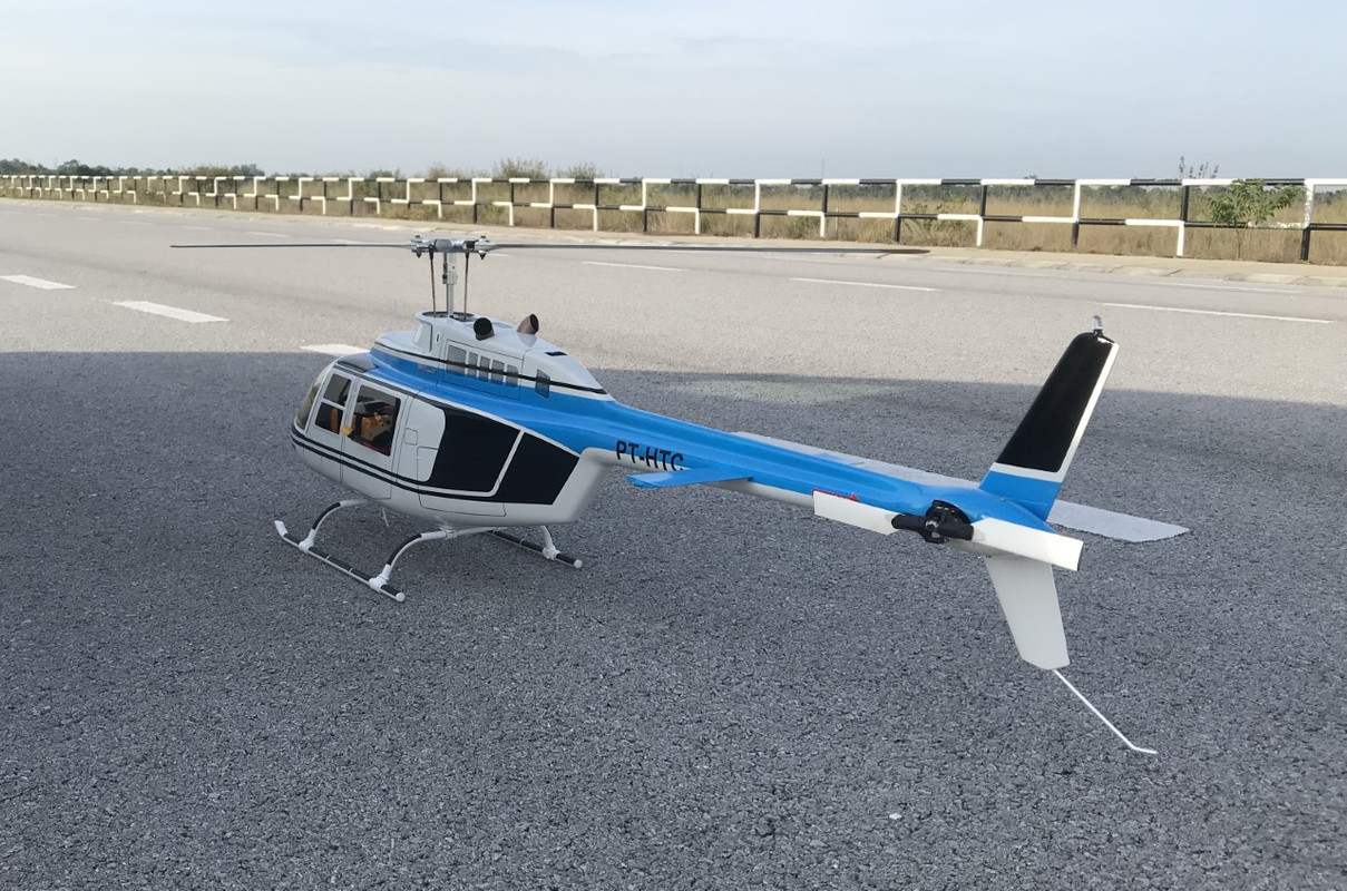 Bell Jetranger 206 Rear — Postimages