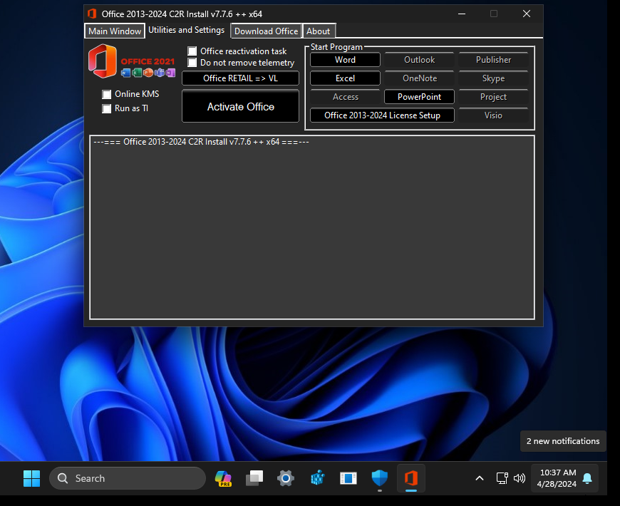 Hướng dẫn cài đặt MICROSOFT OFFICE LTSC 2024 bằng C2R và kích hoạt full | VN-Zoom | Cộng đồng ...