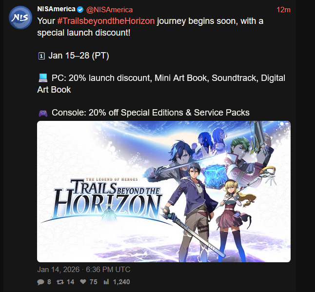 Trails Beyond The Horizon |ST| Well If It Isn’t Rean! Haha! | Famiboards