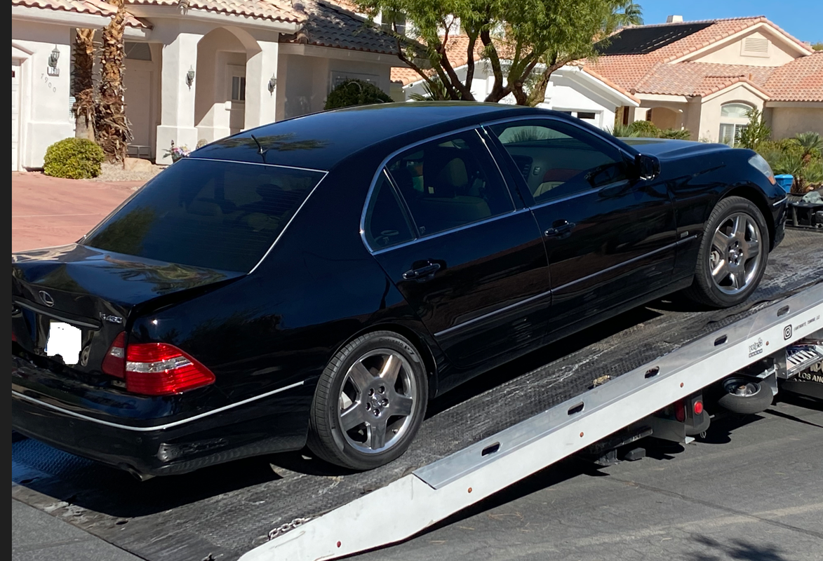 My beautiful LS 430 was rear ended today... : r/Lexus