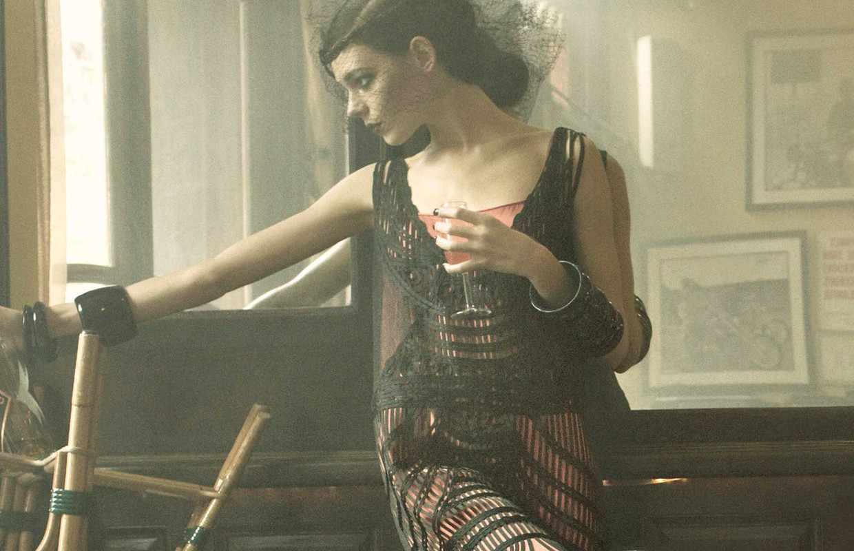 Alberta Ferretti S S 09 Kinga, Mina Cvetkovic, — Postimages