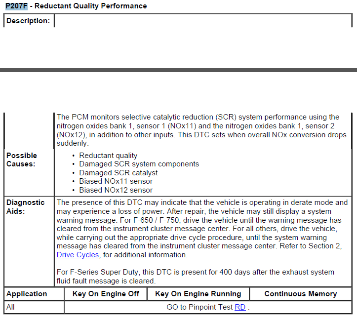 P20BA Code Question - Ford Truck Enthusiasts Forums