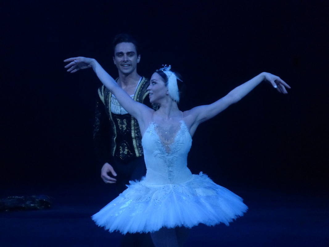 English National Ballet's Swan Lake in-the-round, Royal Albert Hall, 13 ...