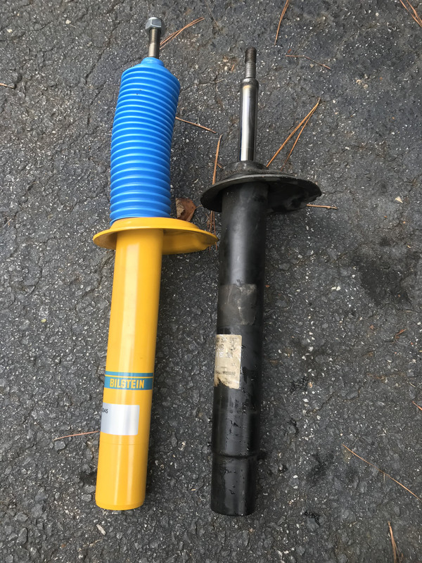 OEM stock strut to Bilstein HD (B6) | E46 Fanatics Forum