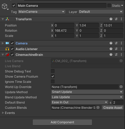 GitHub - TD-but/CinemachineManager: Custom unity tool that allows easy setting up and ...