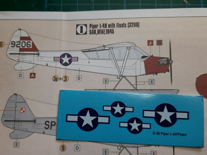 Piper L-4H Grasshopper with floats - Work in Progress - Aircraft ...