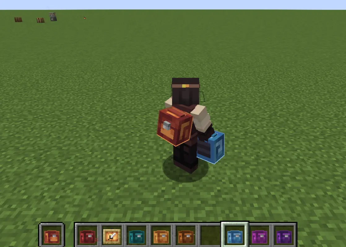Backpacks! Bring all the items you want with you 1.21.4 Minecraft Data Pack