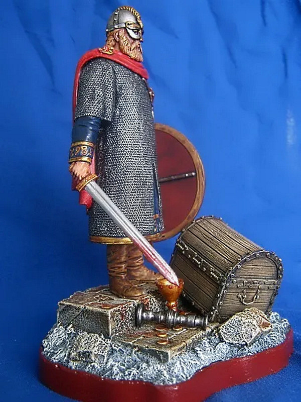 Verlinden 120mm Viking Warrior - Figure Ready for Inspection ...