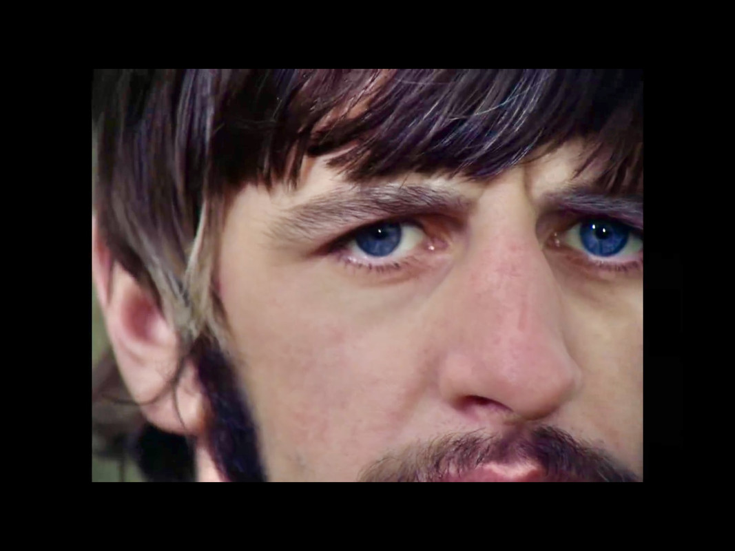 Strawberry Fields Forever screenshot showing Ringo's beautiful blue ...