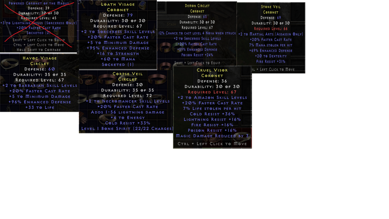 Fcr Skill Helms Ft - Topic - d2jsp