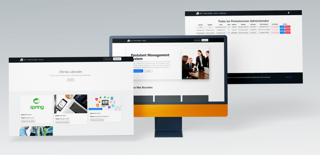 GitHub - natanael-lima/applications-web-application: Sistema web para gestionar postulaciones a ...