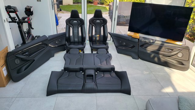 [F80 / F82 / F83] - M4 Competition Black leather interior | The M3cutters
