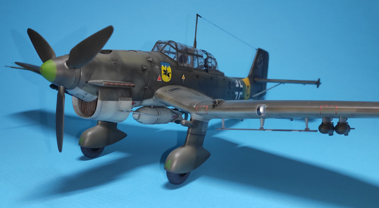 Ju-87B-2, 1:32, Trumpeter - Ready for Inspection - Large Scale Planes