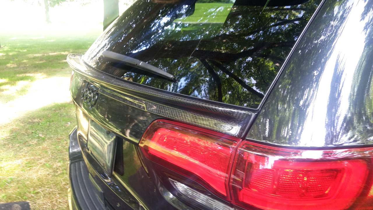 Rear spoiler | Jeep Trackhawk Forum