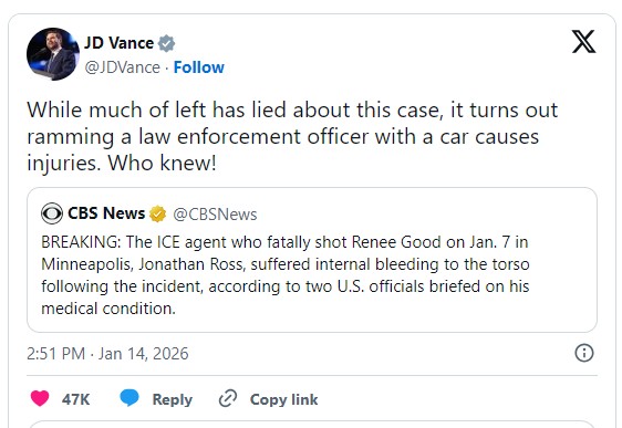 ICE Officer Who Fatally Shot Woman In Minneapolis Suffered Internal ...