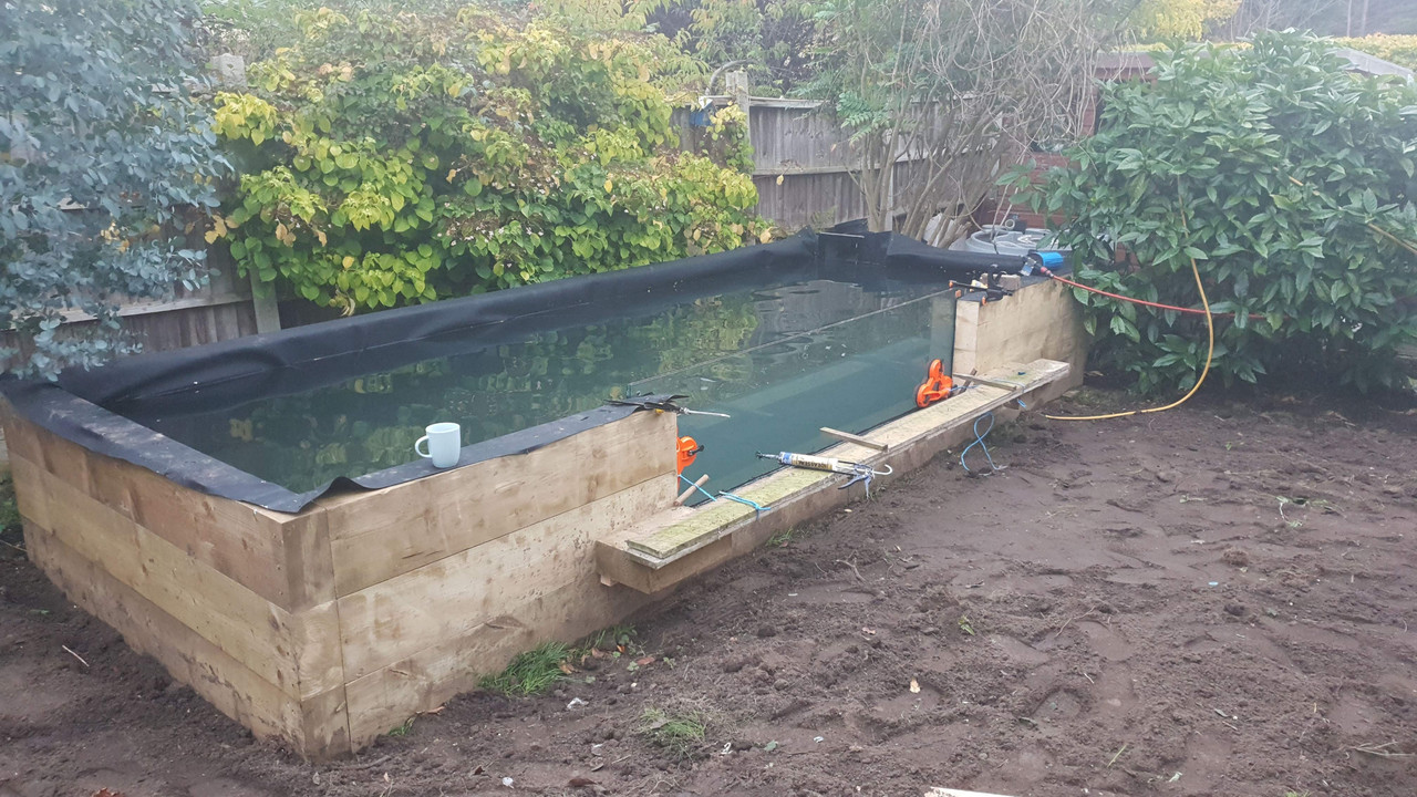 Raised Sleeper pond 2 - New House, new ideas - Page 3 - Pond Design and ...